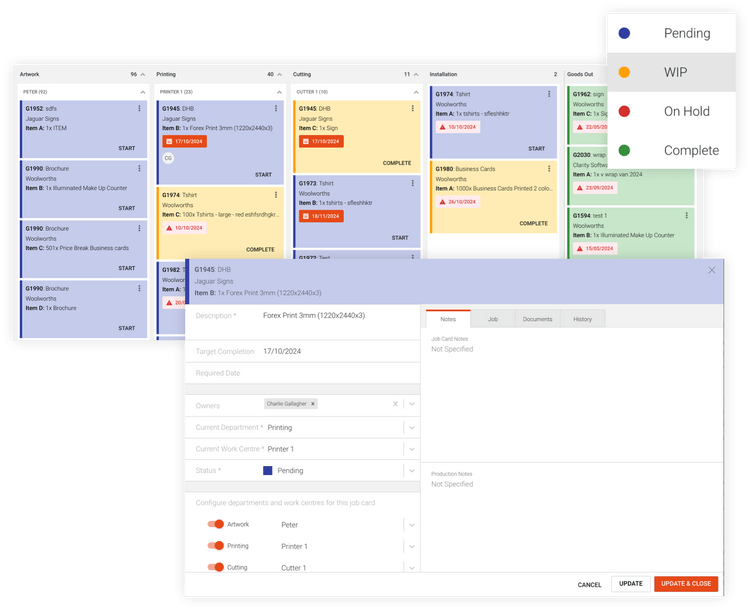 Job Tracking Software | Production Software | Clarity Software Solutions