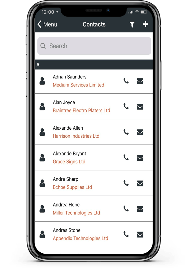 The power of Clarity Software in the palm of your hand